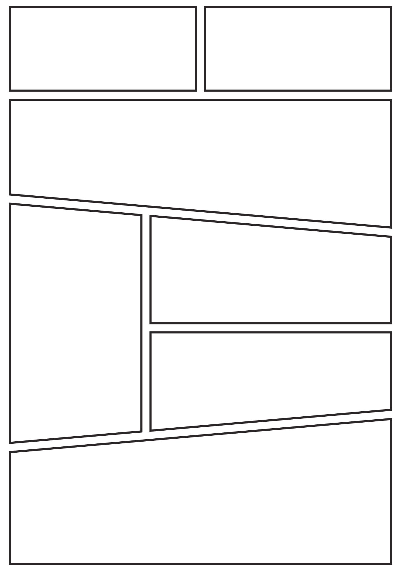7 Best Images Of Printable Blank Comic Strip Frames Comic Strip 