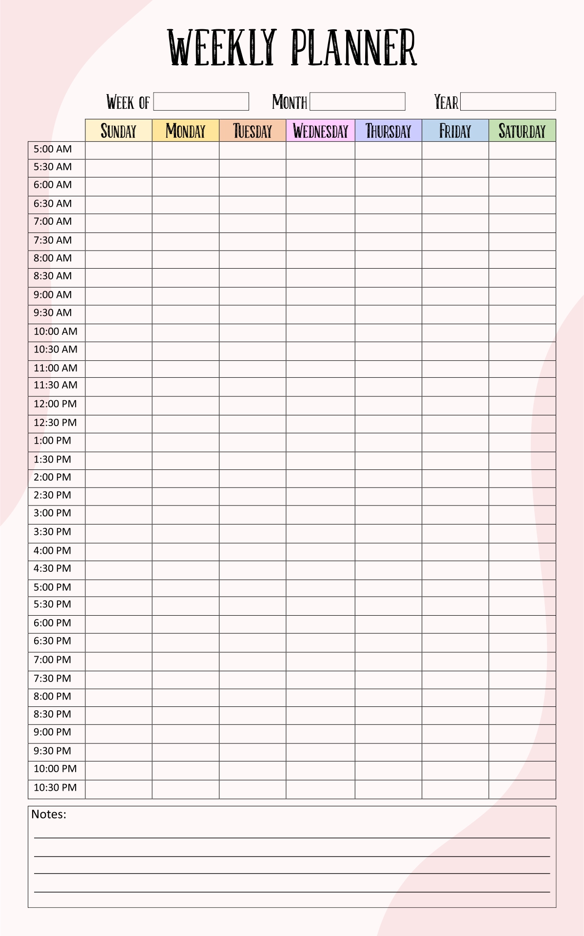 4 Best Images Of Free Printable Calendar Schedule Free Printable 