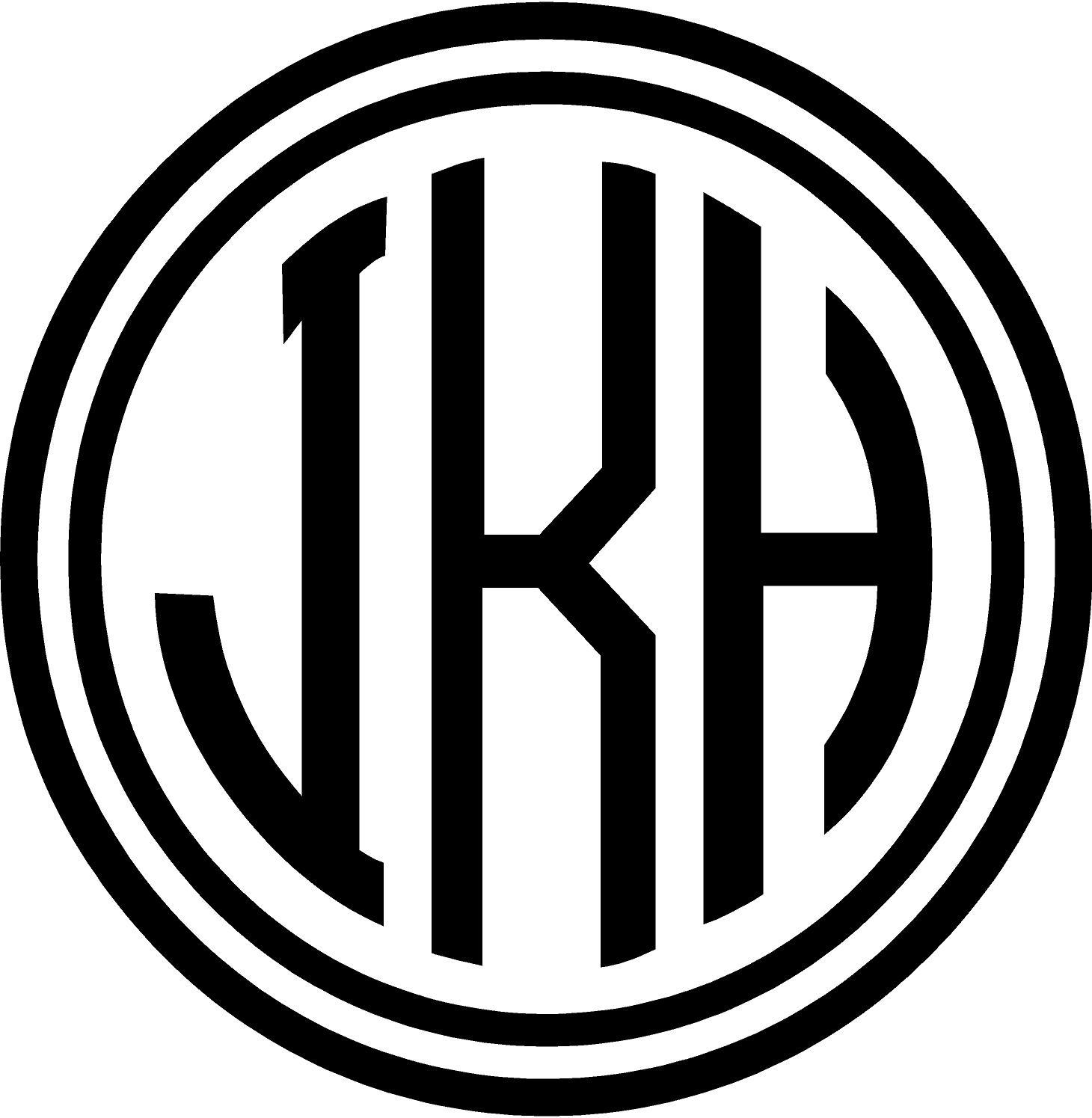 3 Letter Monogram Fonts Template | Literacy Basics 3 Letter Monogram Fonts Template | Literacy Basics