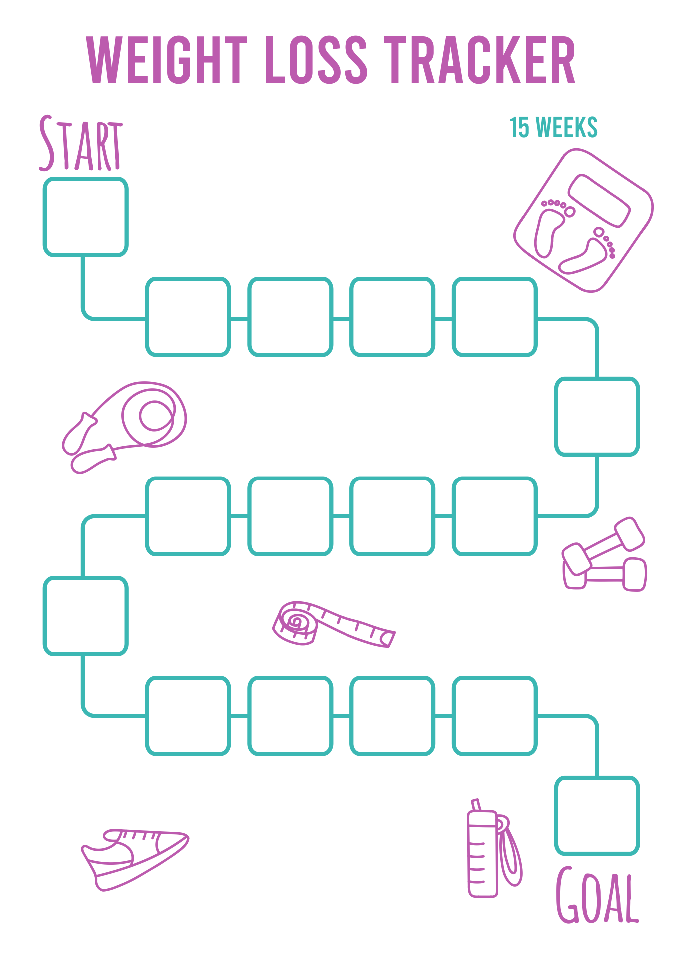 Weight Loss Journal Template Printable Printable Templates