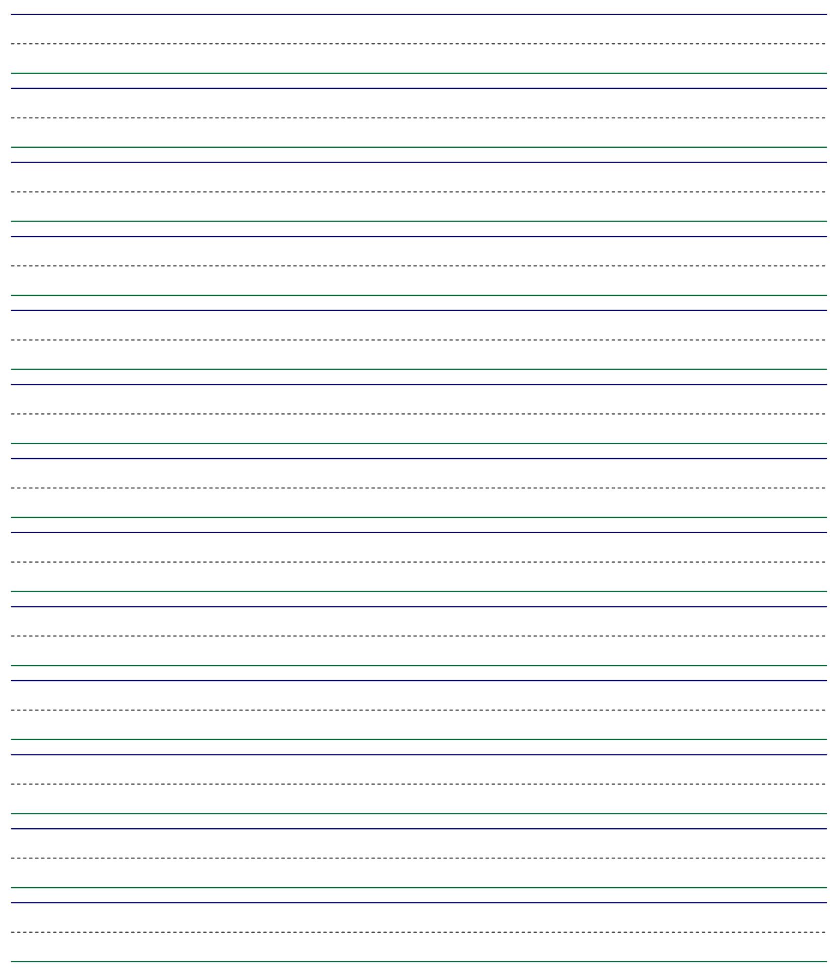 Writing Template With Picture Box