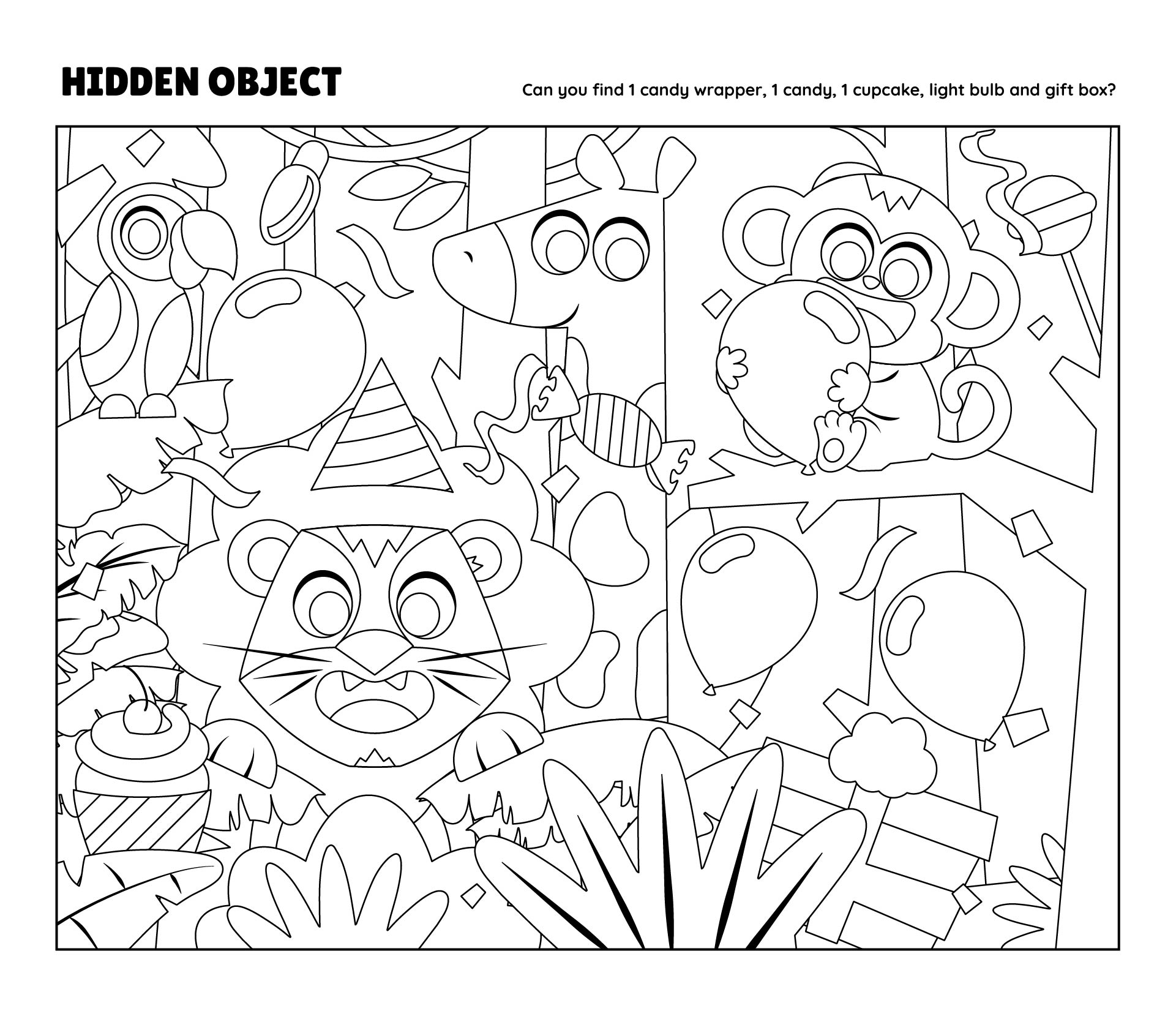 4 Best Images Of Printable Hidden Object Games For Kids Free 4 Best Images Of Printable Hidden Object Games For Kids Free