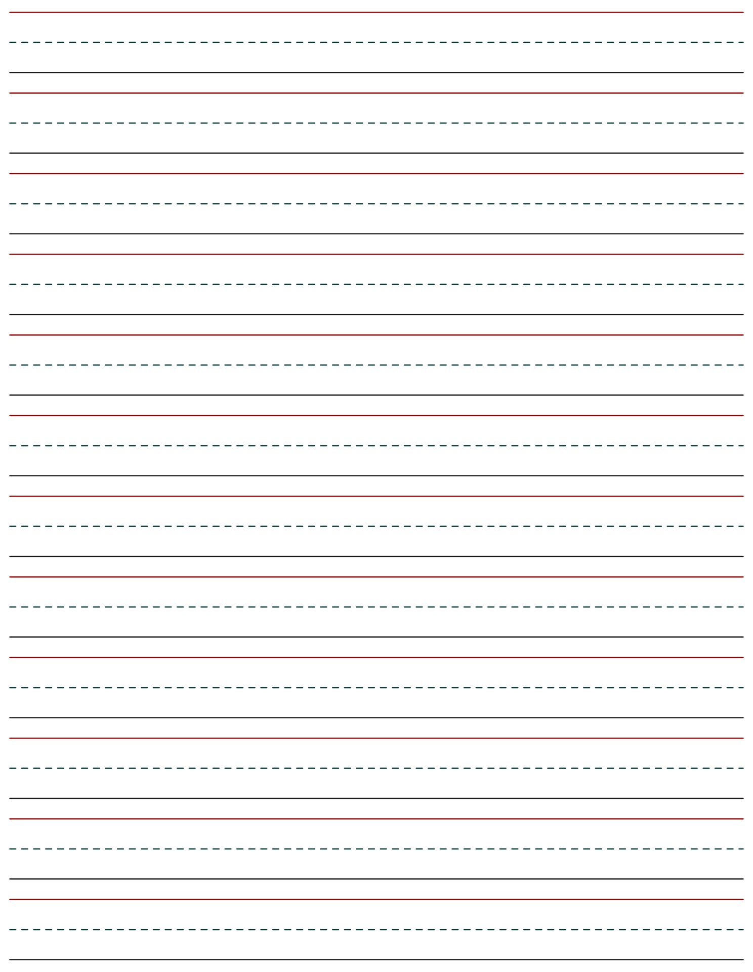 Printable Writing Paper With Lines