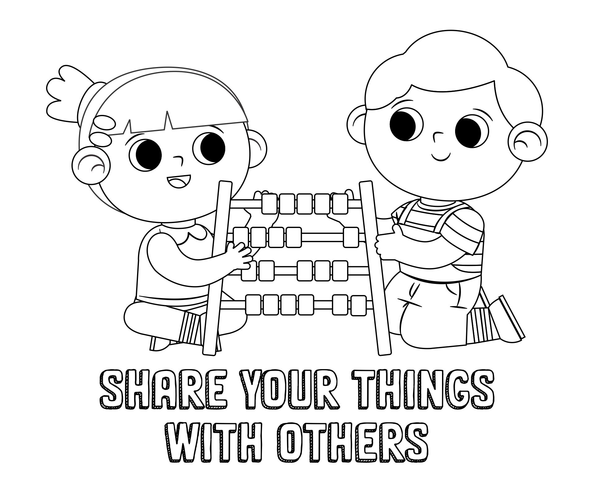 9 Best Images Of Classroom Rules Printable Coloring Pages Preschool 