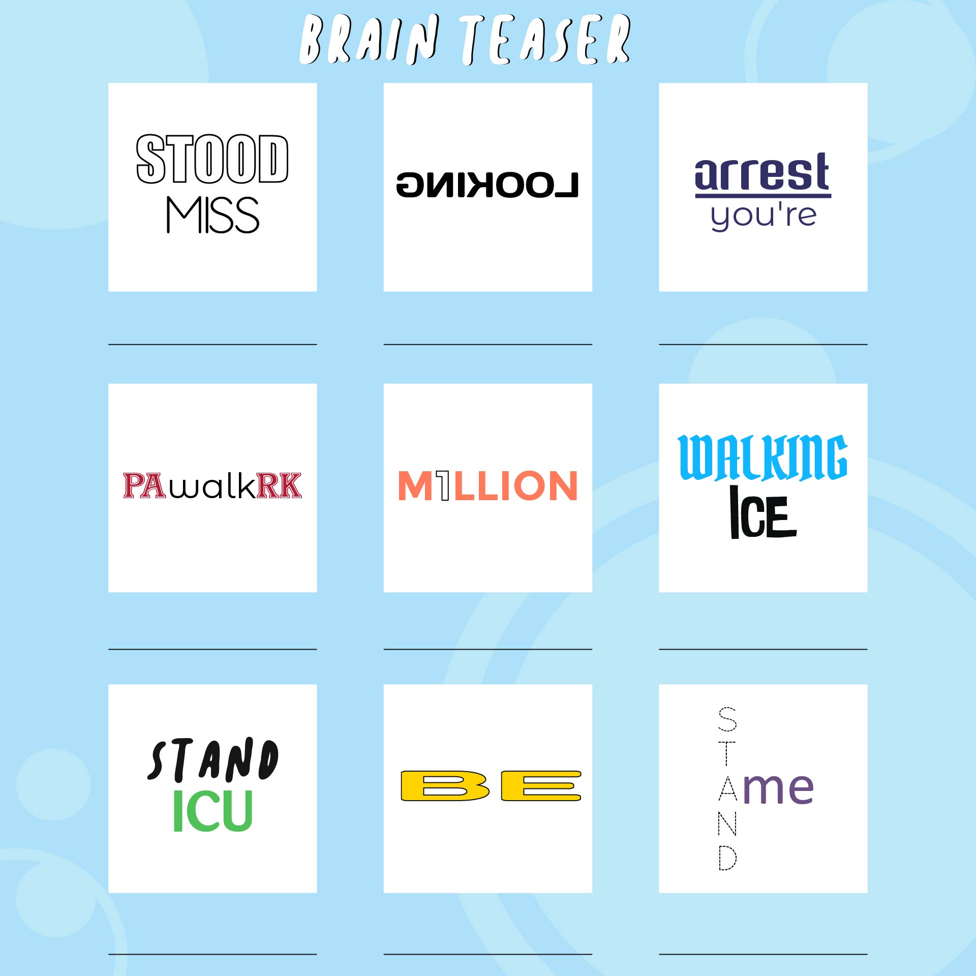 7 Best Images Of Brain Games Seniors Printable Worksheets Free Brain 7 Best Images Of Brain Games Seniors Printable Worksheets Free Brain