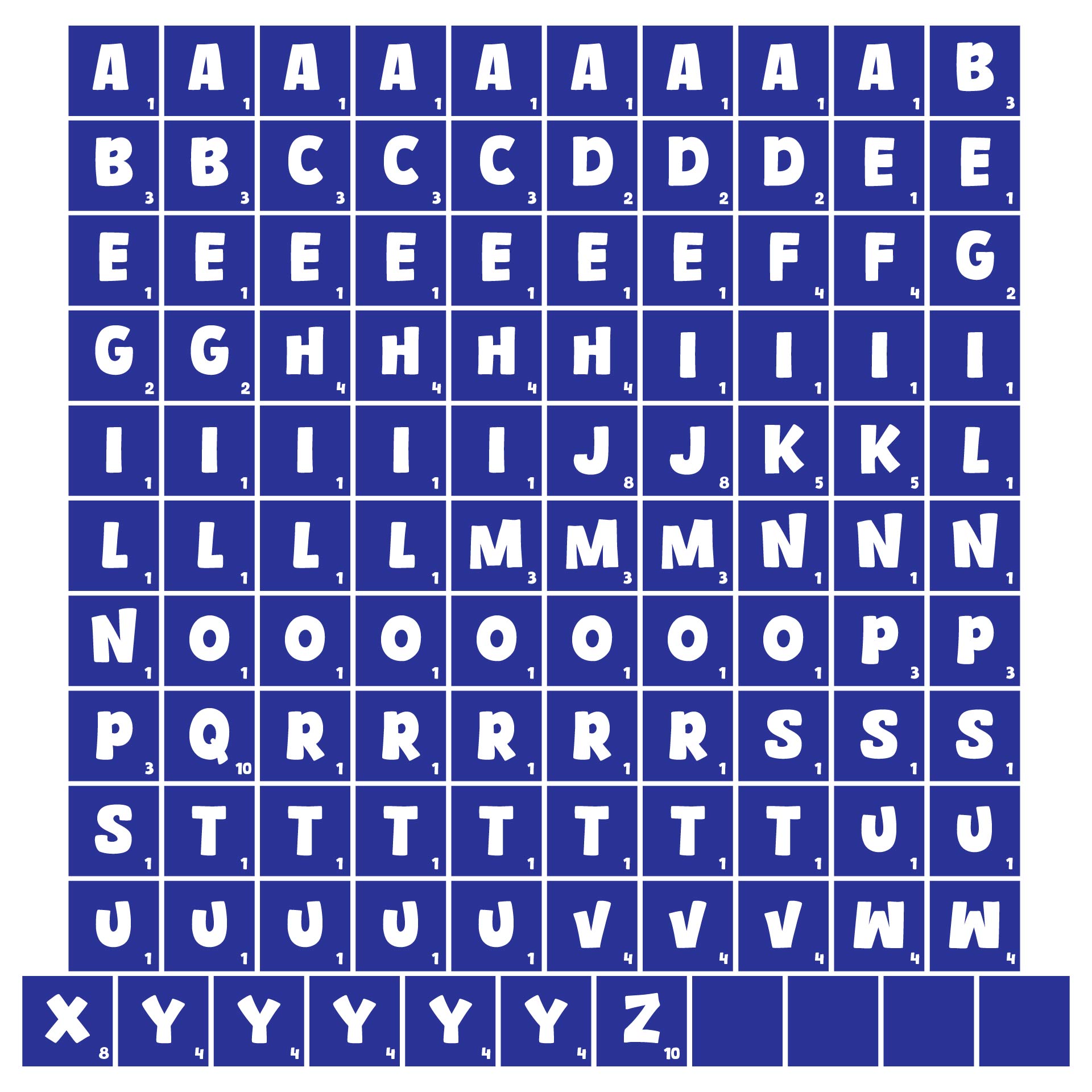 8 Best Images Of Printable Scrabble Tiles Board Free Printable 
