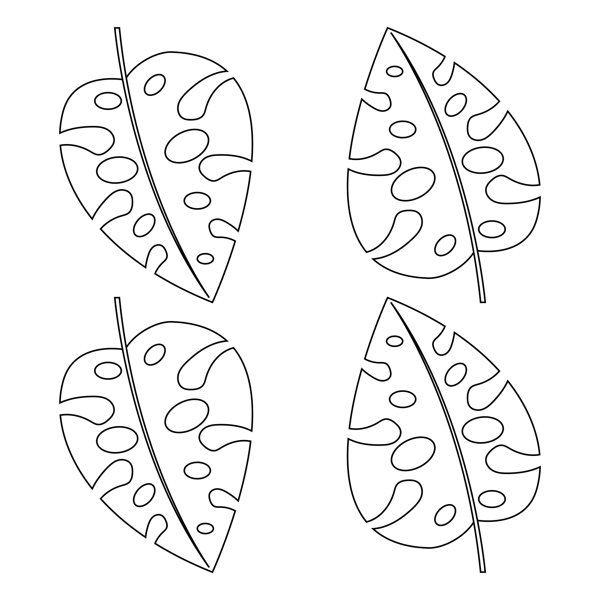 Moldes De Hojas Para Imprimir Gratis Leaves Template Free Printable 