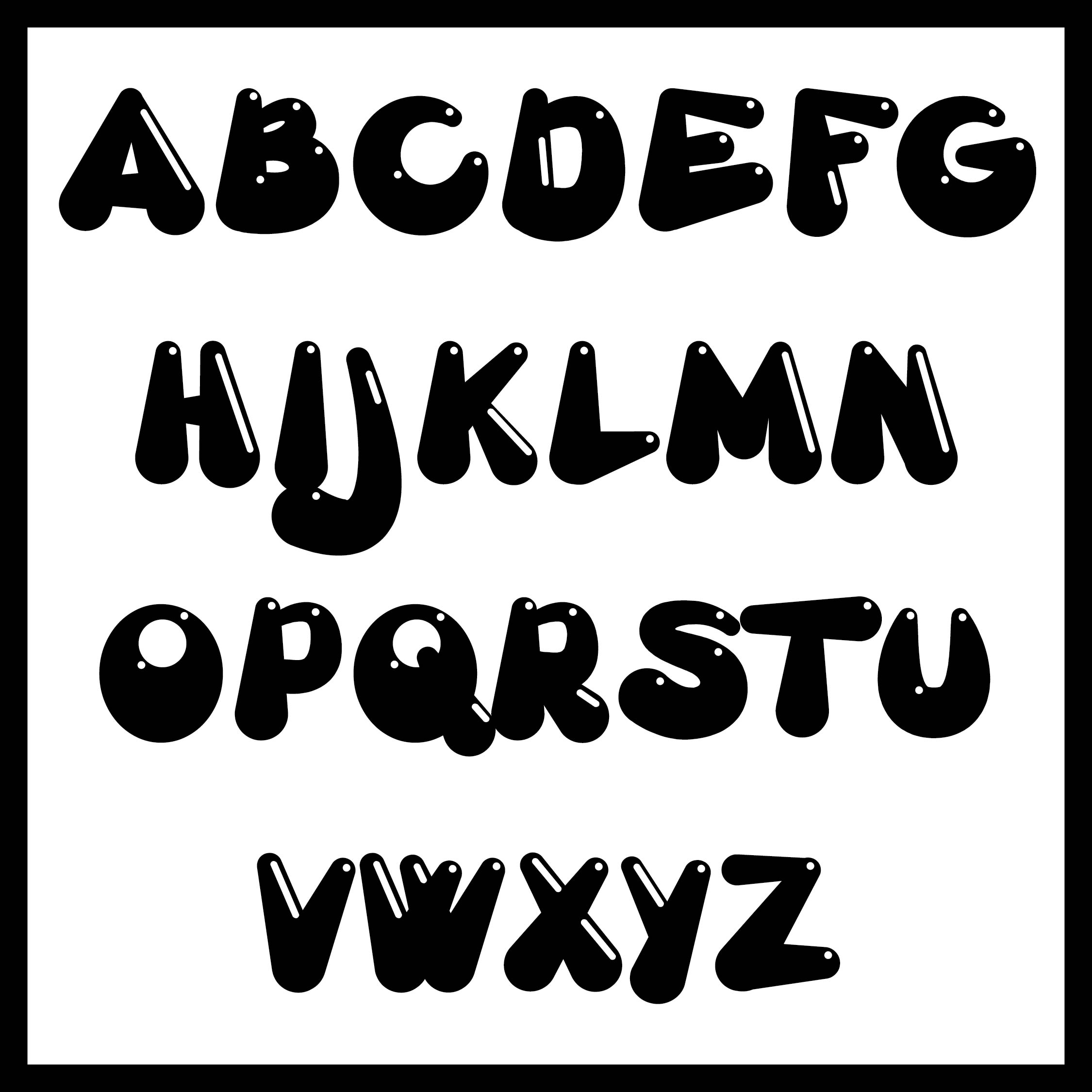 9 Best Images Of Large Font Printable Letters Large Printable Letter