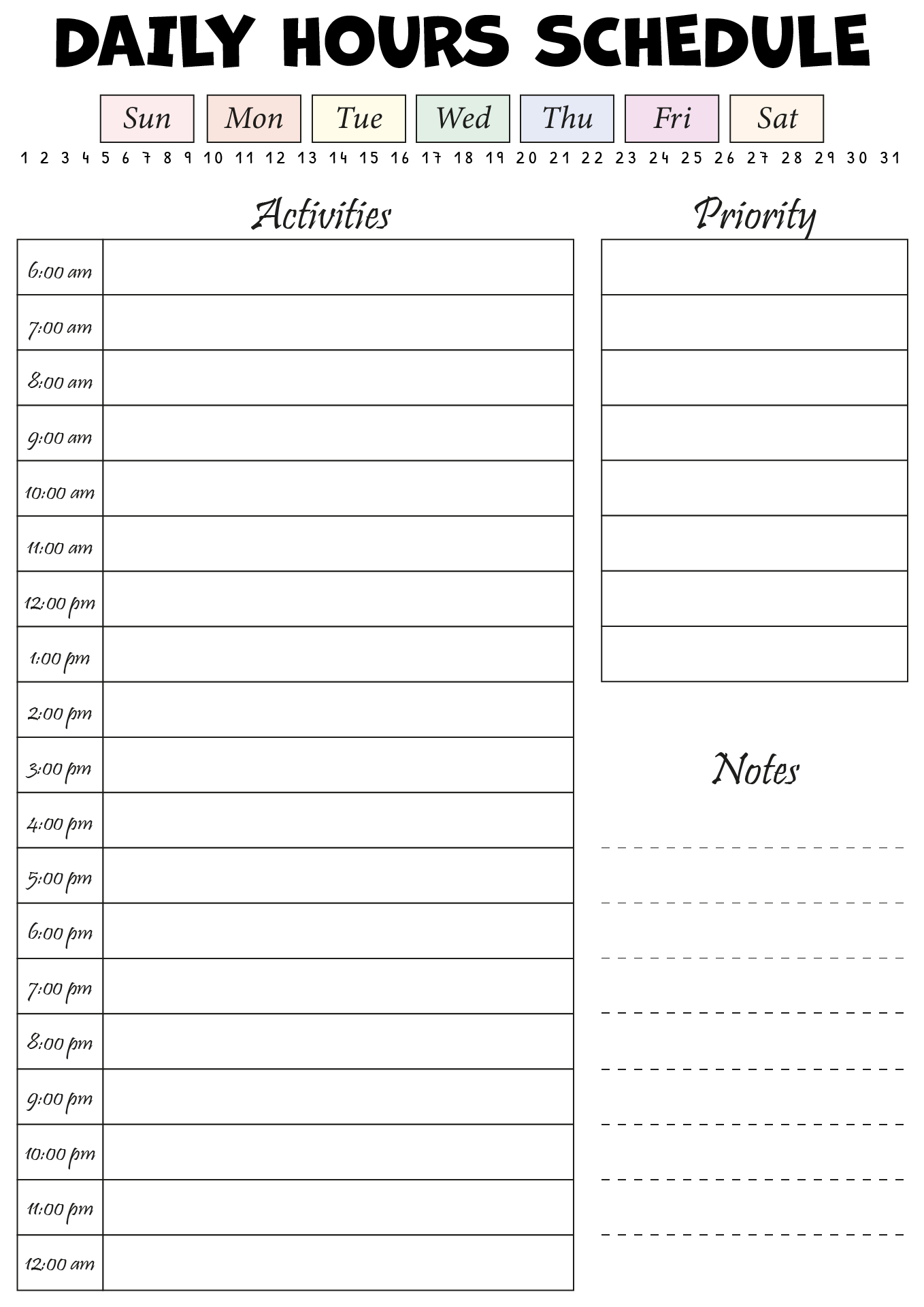 8 Best Images Of Printable Daily Hourly Calendar Template Conference Room Schedule Template 