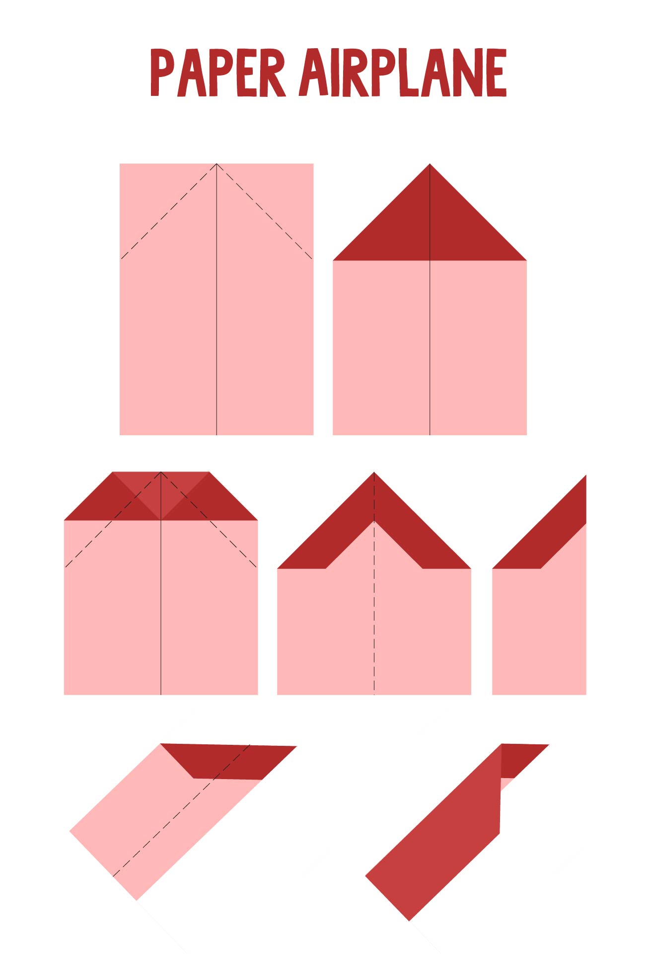 Printable Paper Airplane Templates