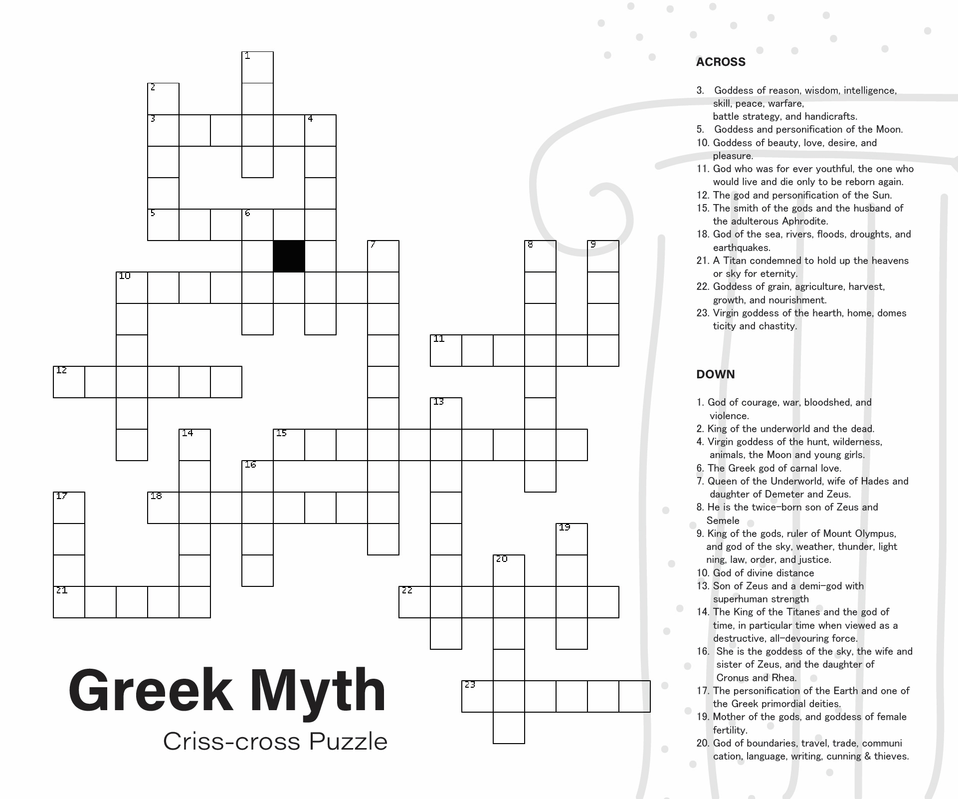 Free Online Crossword Puzzles For Kids