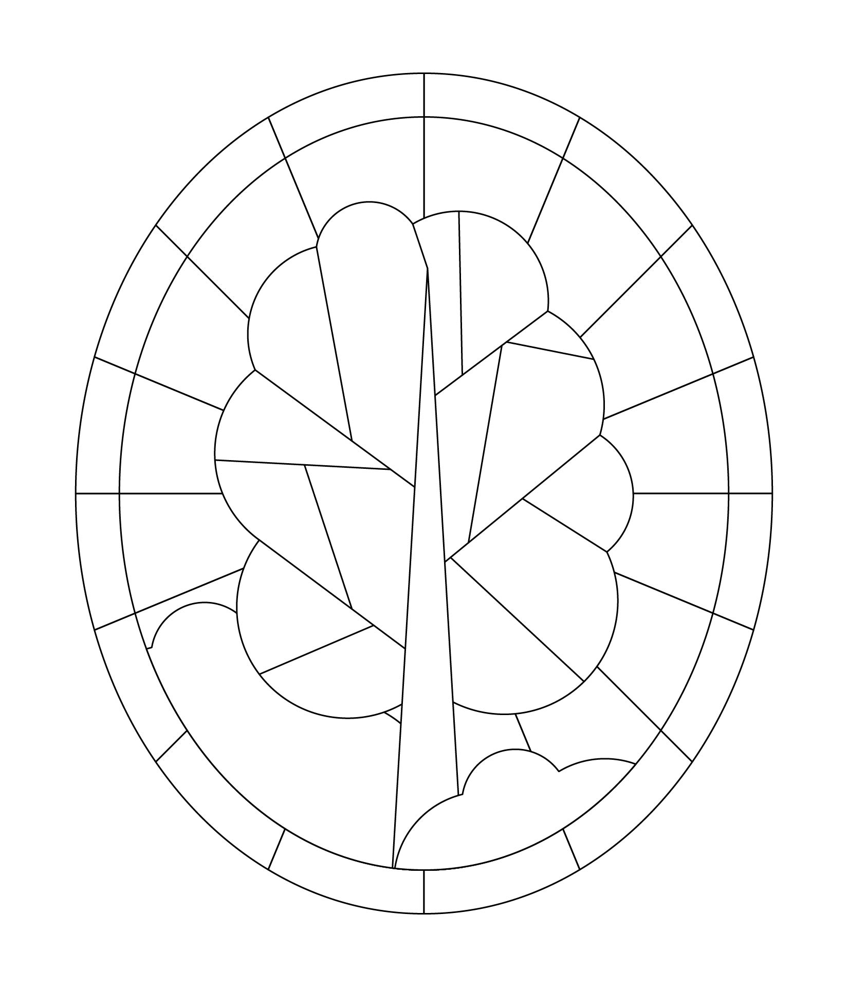 8 Best Images Of Stained Glass Printable Templates Free Glass 
