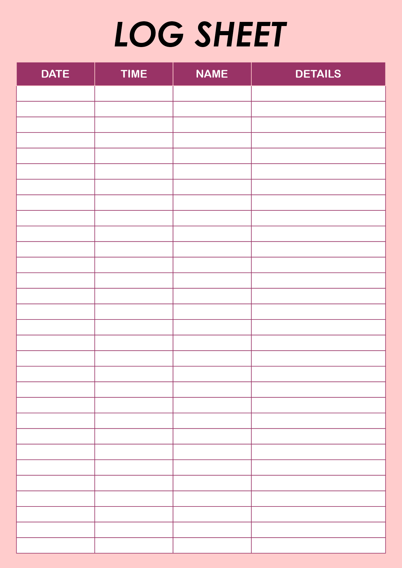 Eyewash Log Sheet Template Printable Eyewash Stations And Safety 