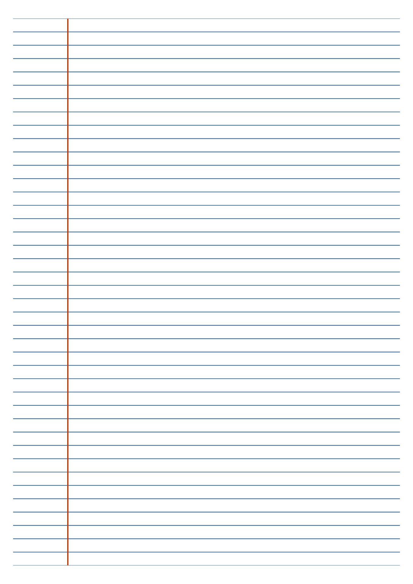 6 Best Images Of Free Printable Lined Writing Paper Template Printable Lined Paper Free