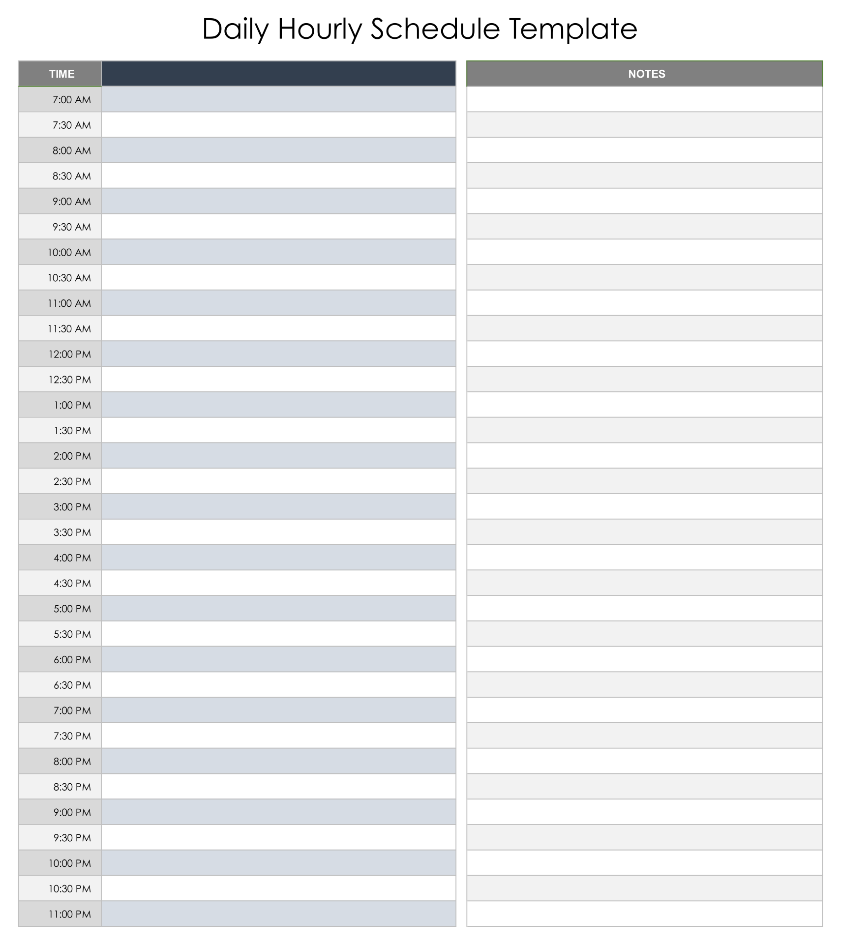 printable hourly calendar set daily and weekly hourly calendars ... printable hourly calendar set daily and weekly hourly calendars ...