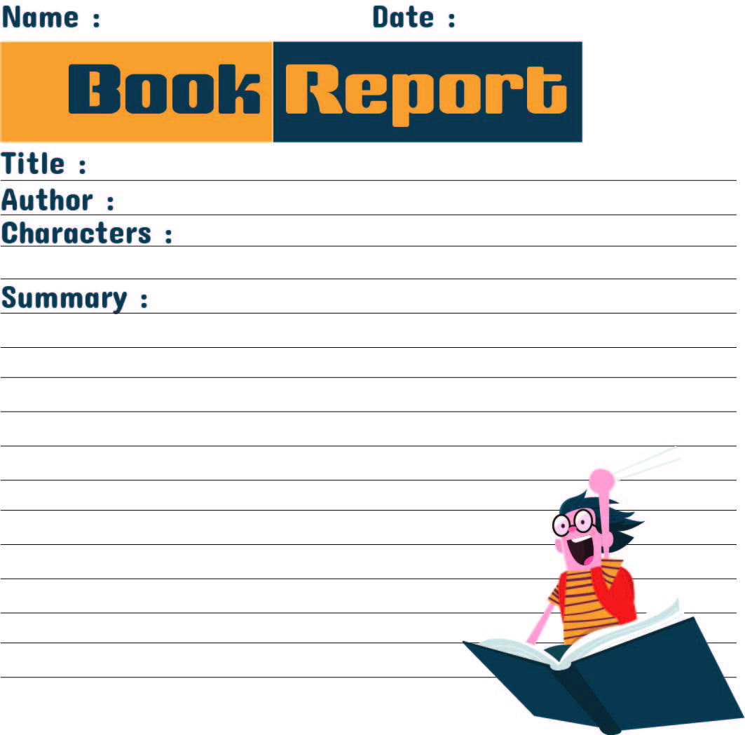 7 Best Images Of Free Printable Book Report Forms Printable Book 