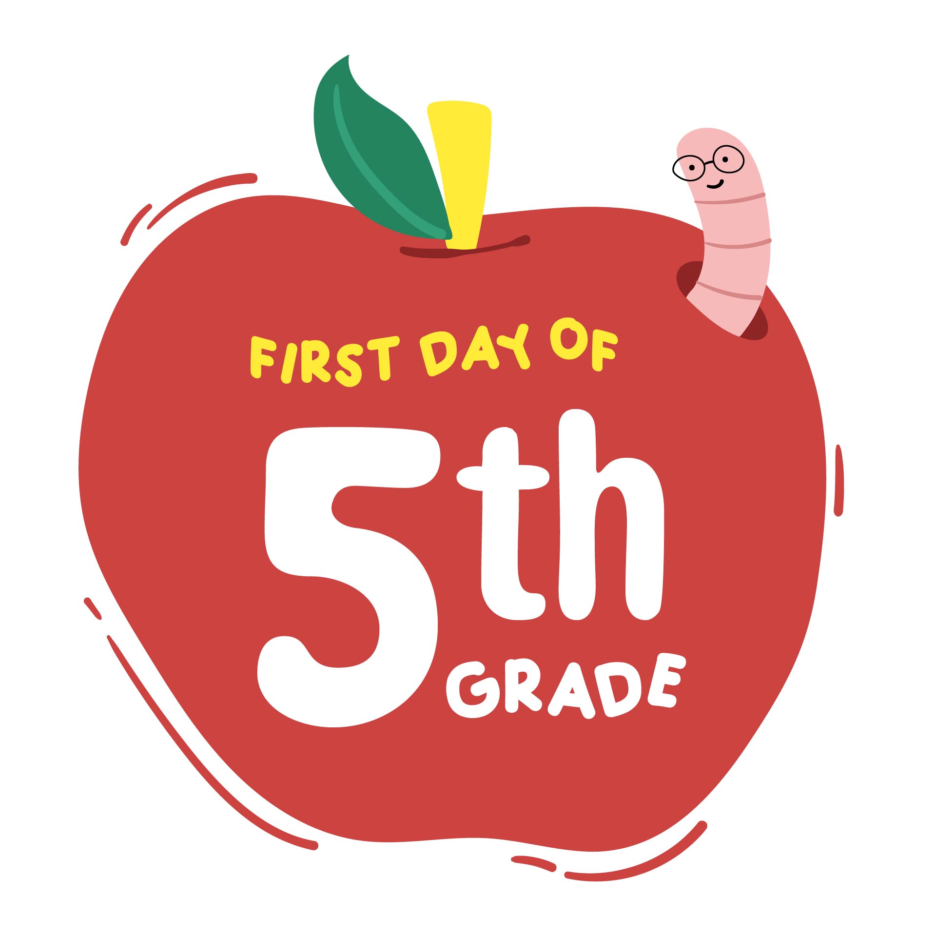 9 Best Images Of 5th Grade First Day Of School Sign Printables Free