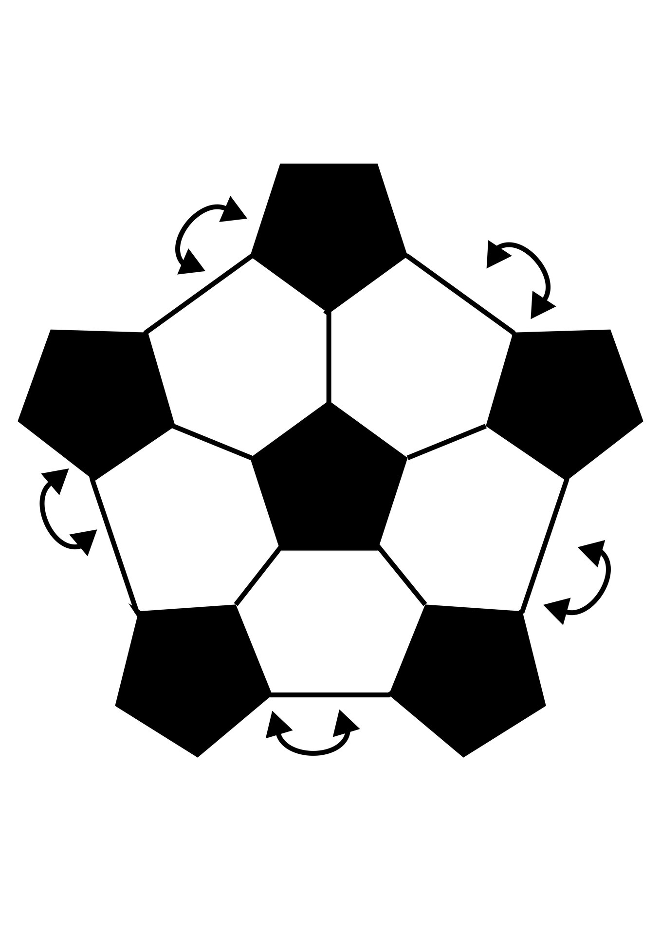 Soccer Ball Cake Template Printable Printable Templates