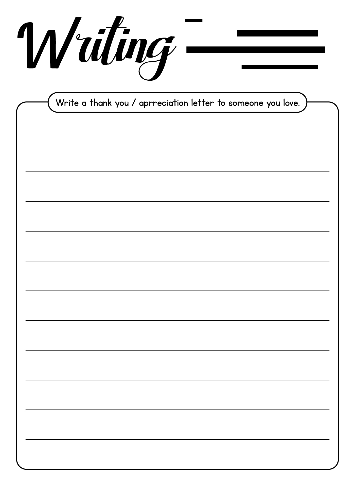 2nd Grade Writing Prompts Printable