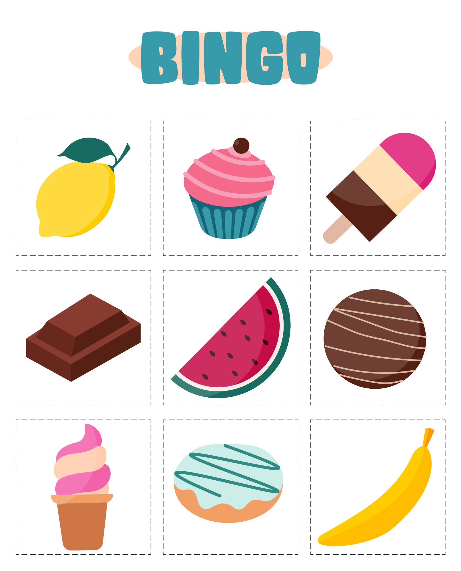 7 Best Images Of Printable Board Game Food Printable Food Game Board 