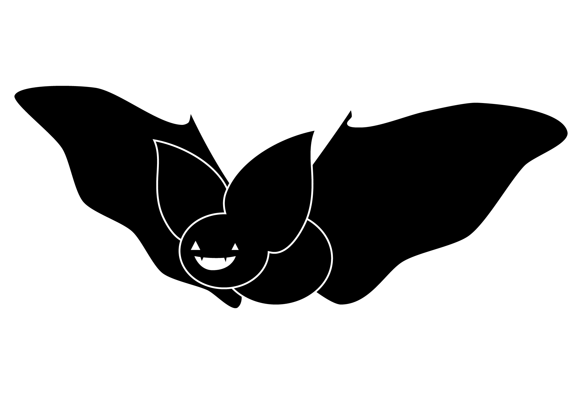 Bat Template Printable Free