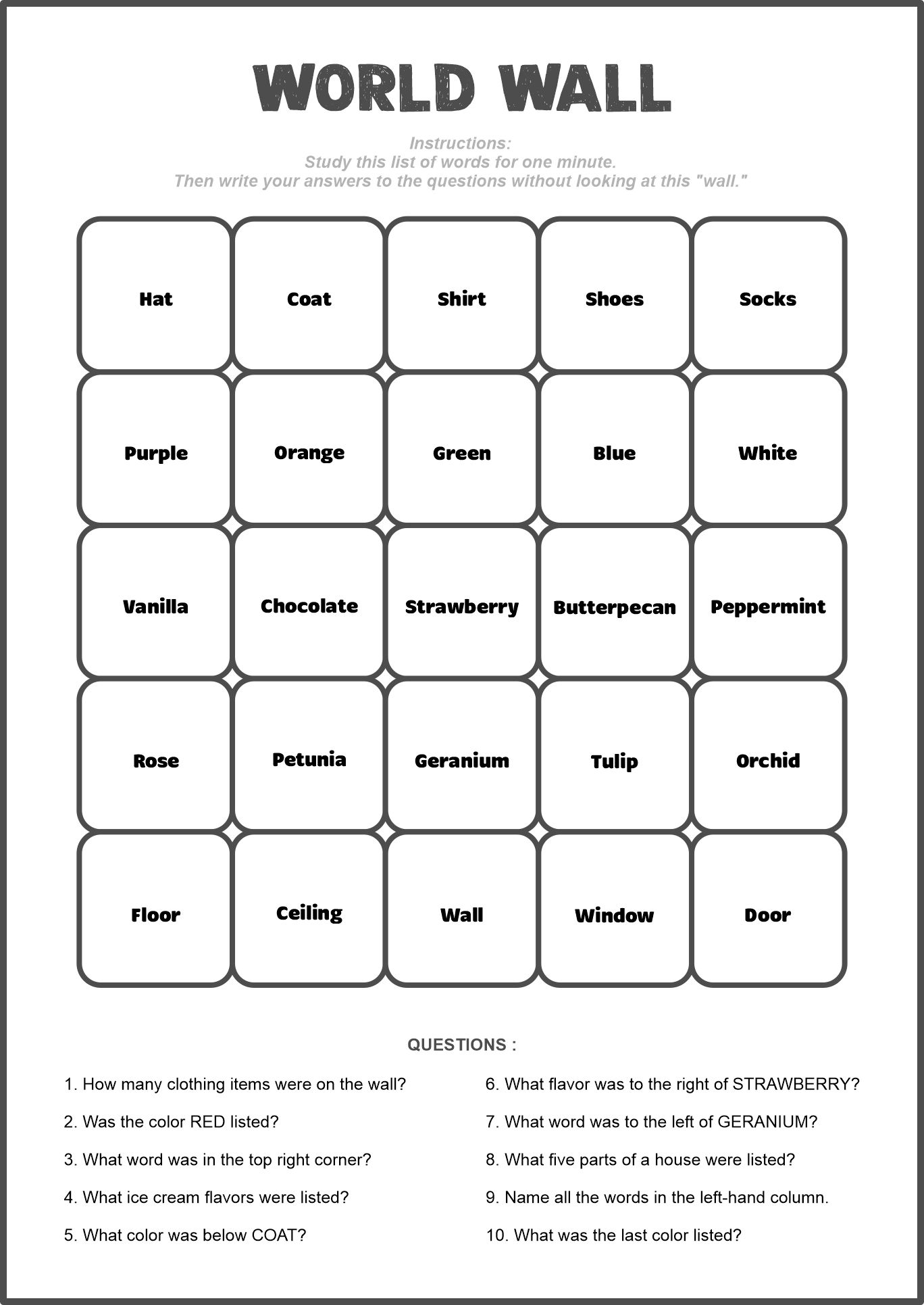 7 Best Images Of Printable Worksheets For Elderly Free Printable 