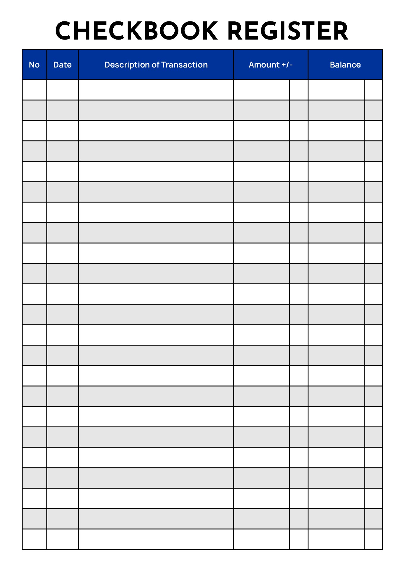 6 Best Images Of Checkbook Transaction Register Printable Free 6 Best Images Of Checkbook Transaction Register Printable Free