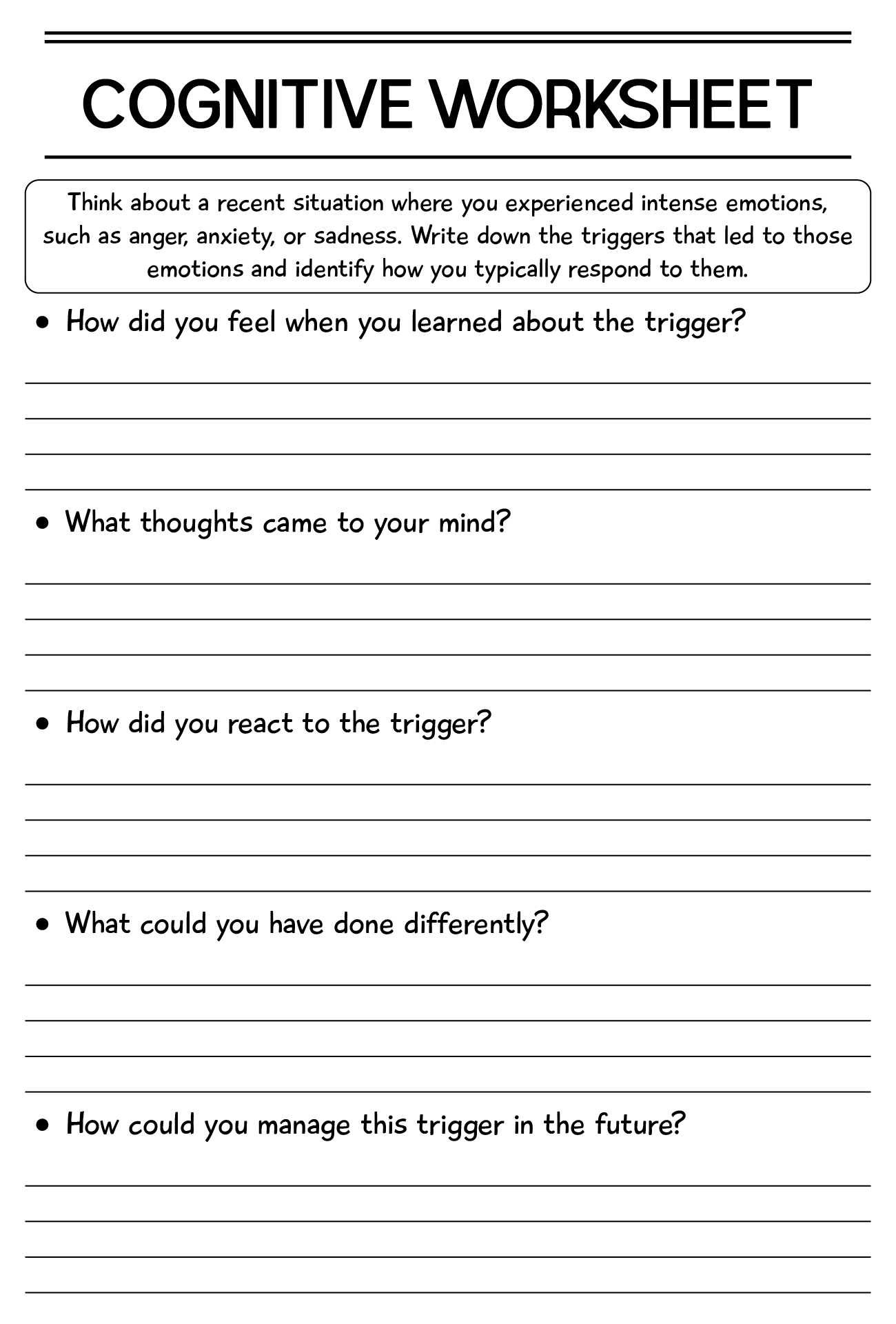 Therapy Worksheets For Adults Tokoonlineindonesia id