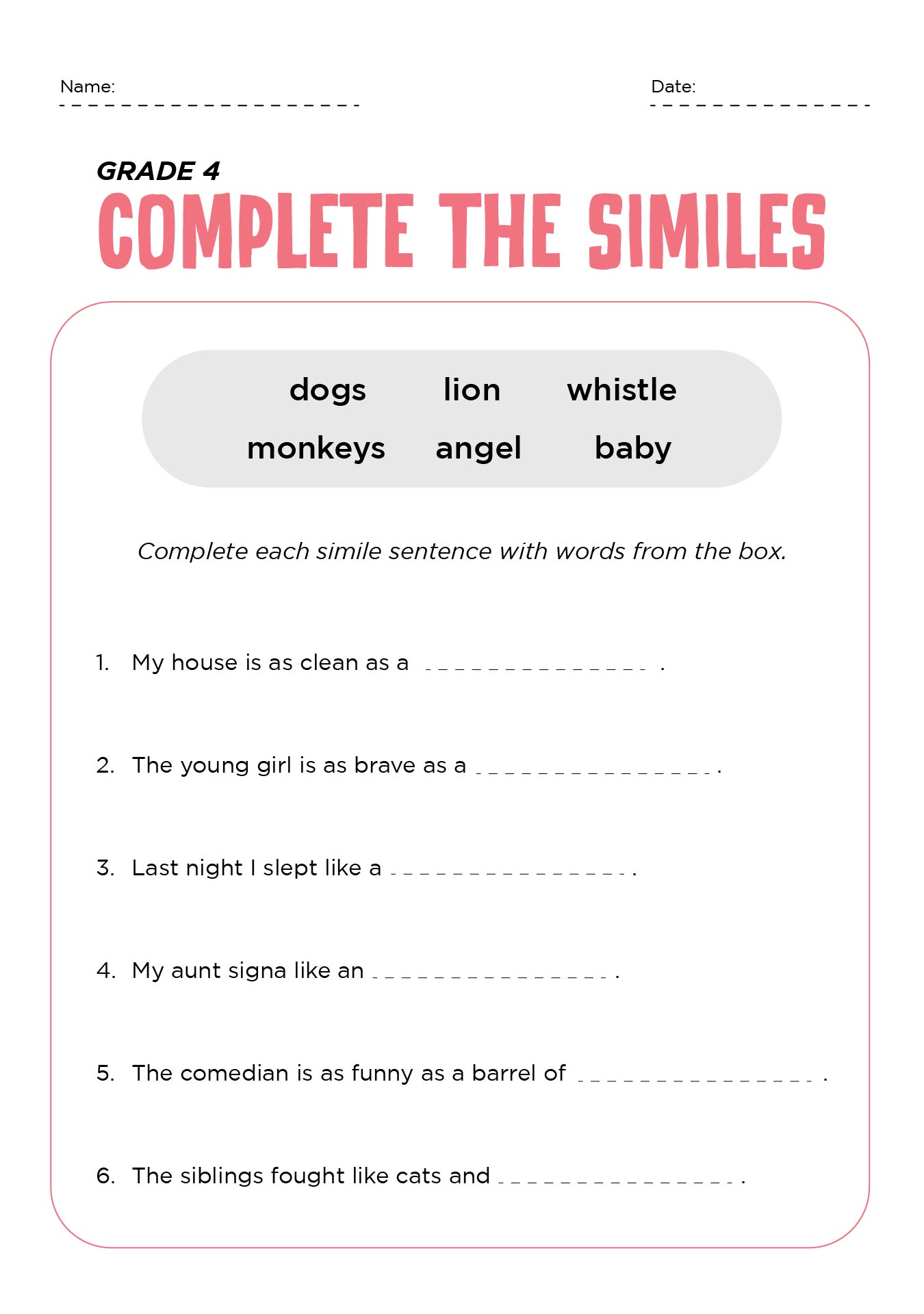 5 Best Images Of 4th Grade Grammar Printable Synonyms And Antonyms 5 Best Images Of 4th Grade Grammar Printable Synonyms And Antonyms
