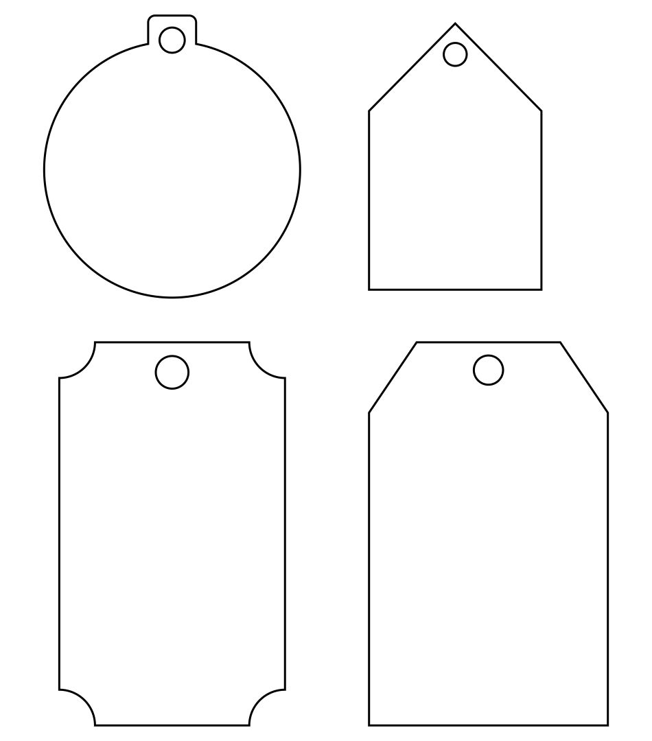 Printable Blank Gift Tag Template