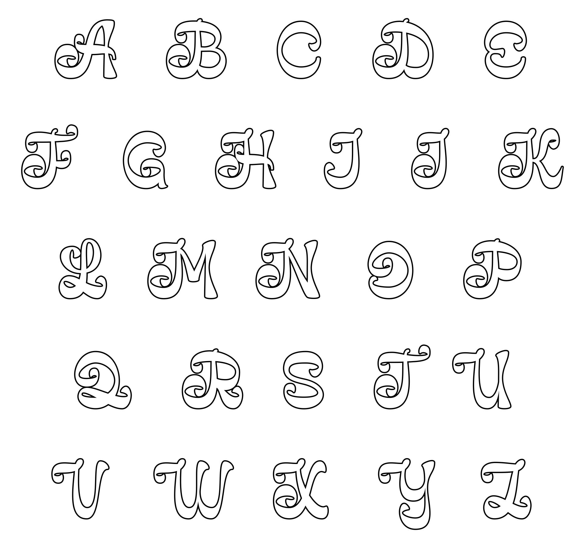 Bubble Cursive Letter Alphabet My XXX Hot Girl Bubble Cursive Letter Alphabet My XXX Hot Girl