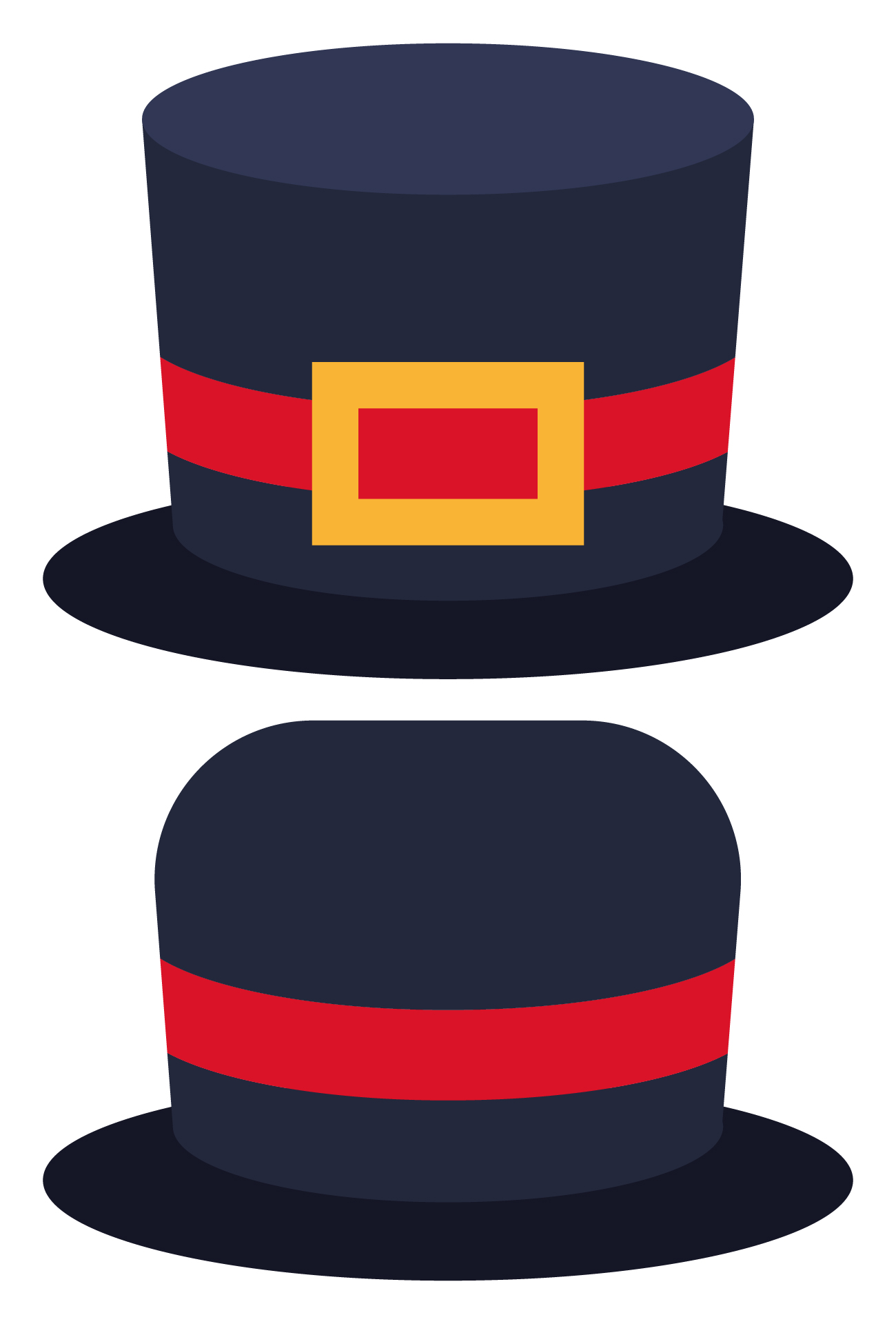 Cut Out Top Hat Template Printable Printable Templates