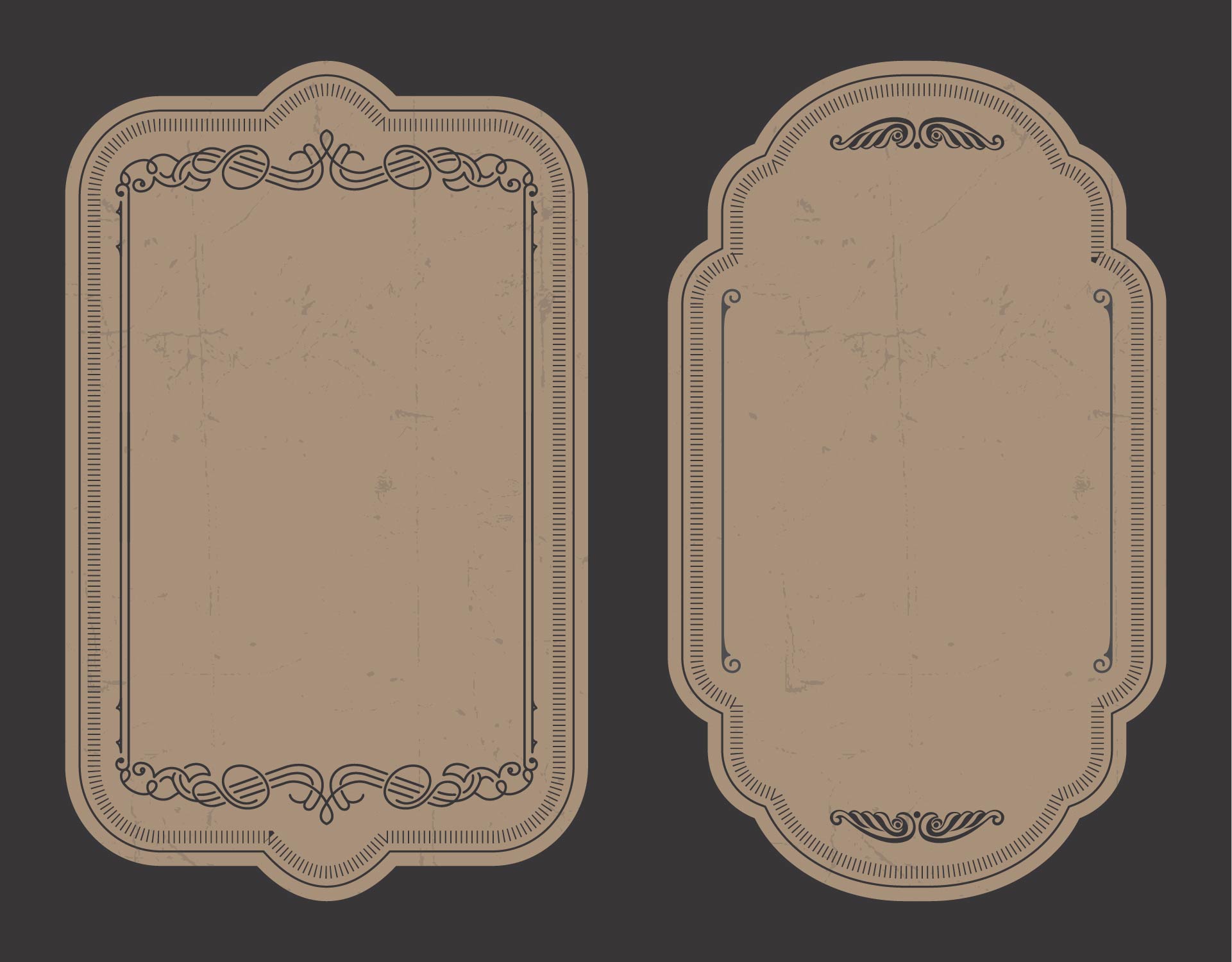 8 Best Images Of Blank Printable Vintage Labels Free Printable 