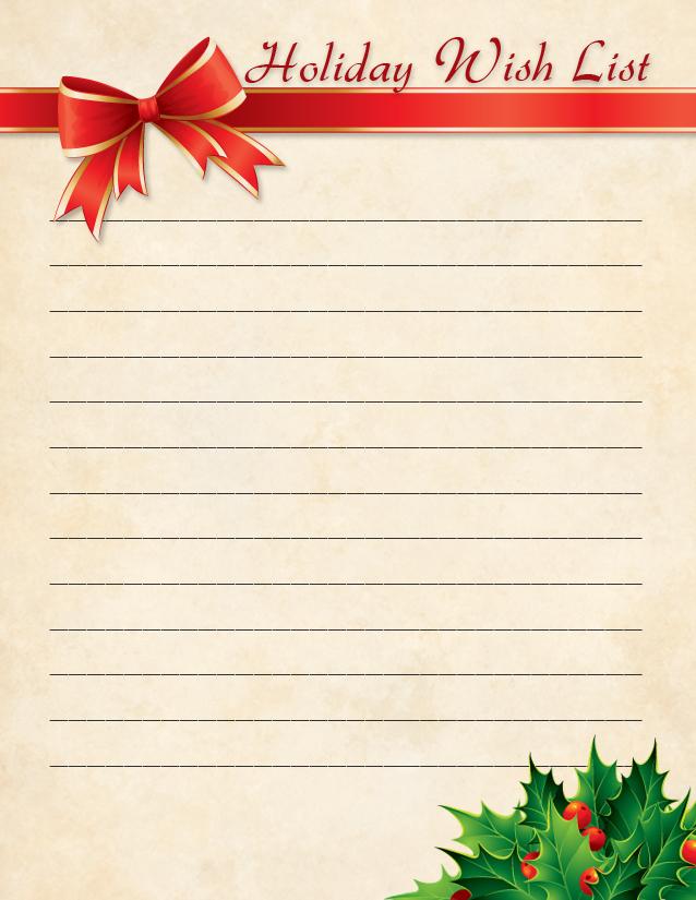 6 Best Images Of Wish List Printable Free Printable Christmas Wish 6 Best Images Of Wish List Printable Free Printable Christmas Wish