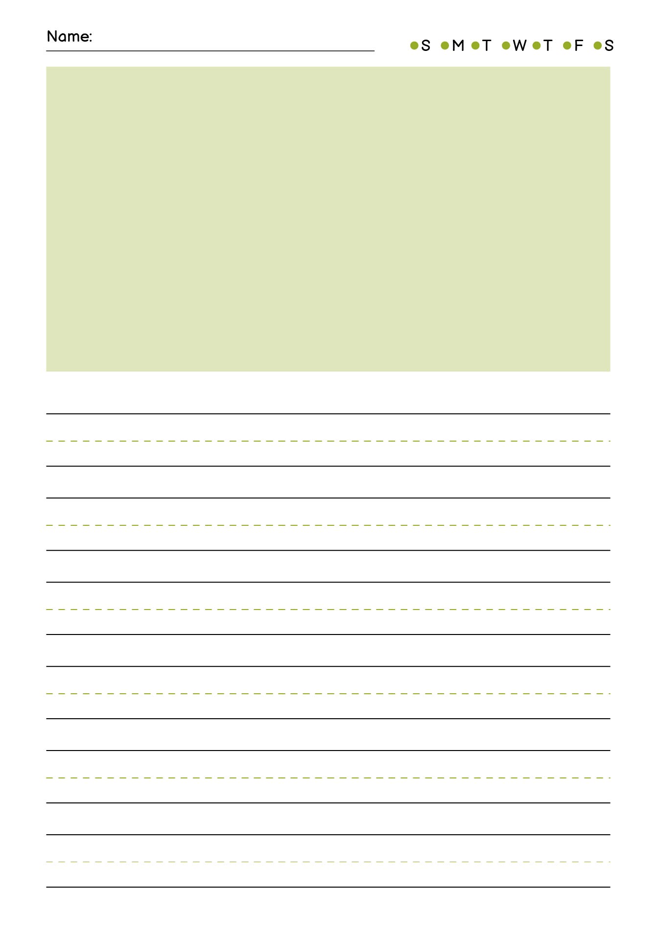 Cursive Paper Handwriting Paper Kennikennitomasulo