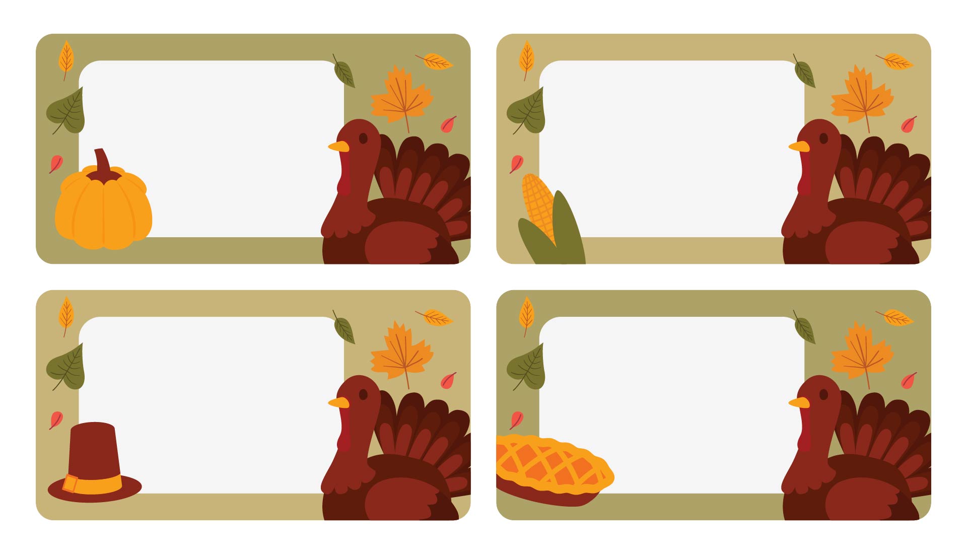 Blank Food Label Template