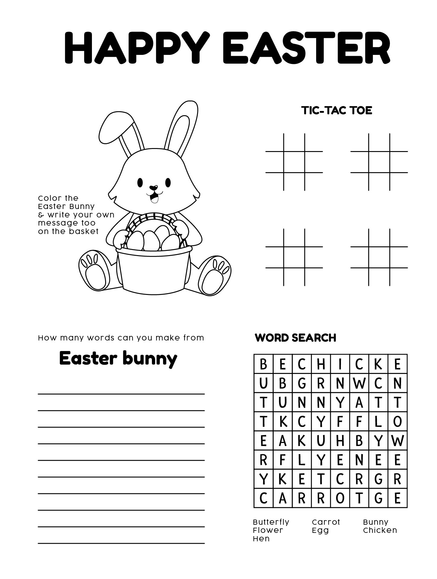 4 Best Images Of Printable Christian Easter Word Games Easter Word 4 Best Images Of Printable Christian Easter Word Games Easter Word