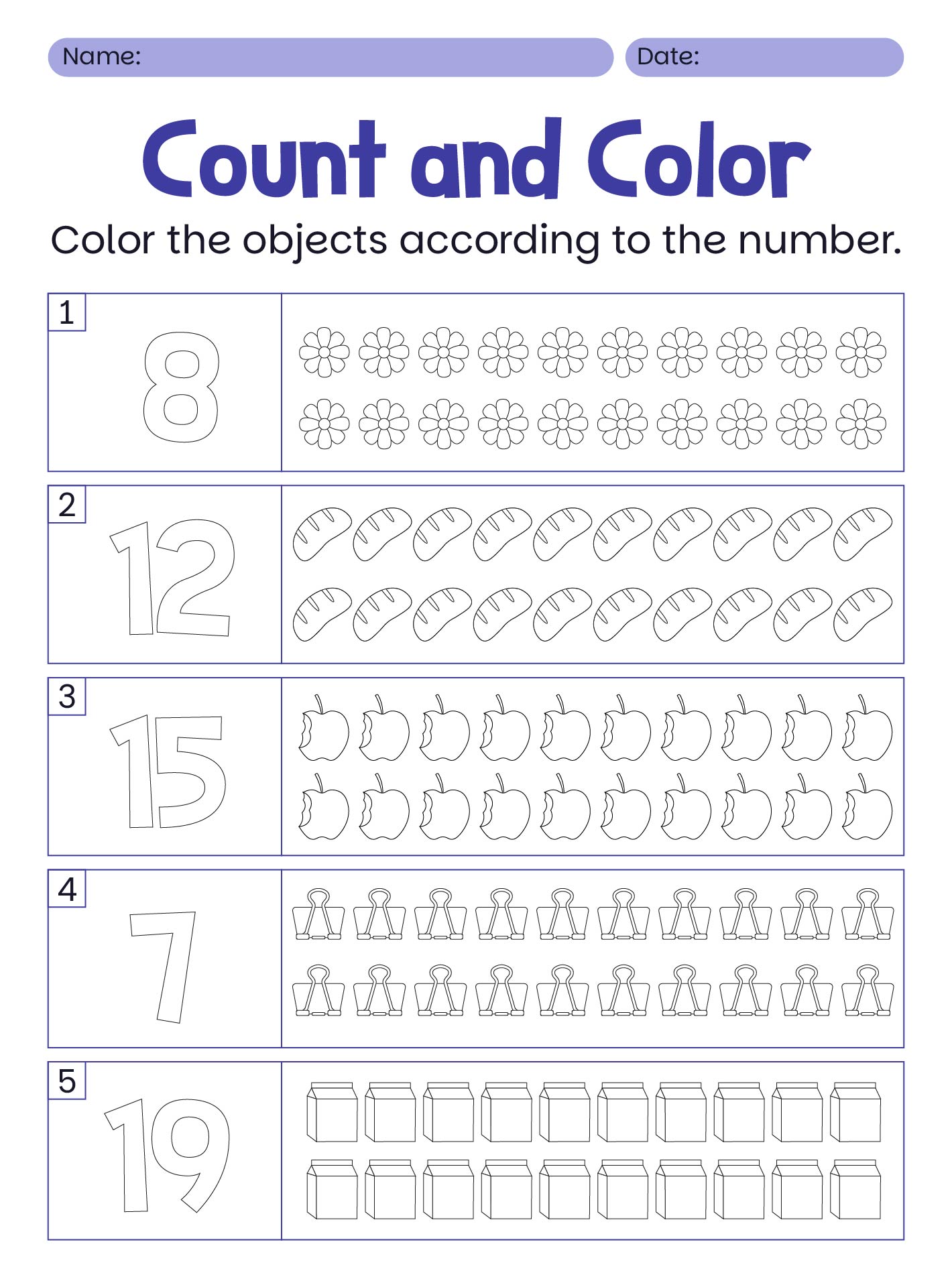 5 Best Images Of Writing Numbers 1 20 Printables Math Worksheets 