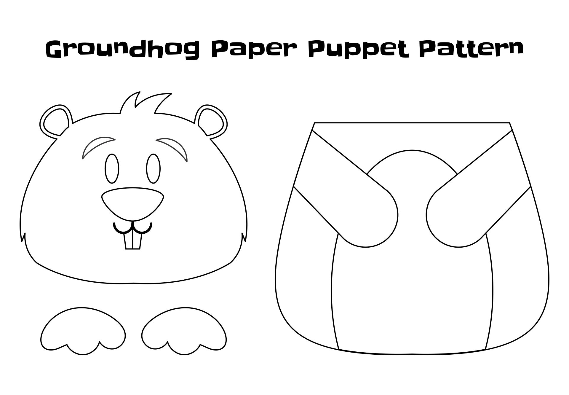 8 Best Images Of People Puppet Printable Template Finger Puppet 