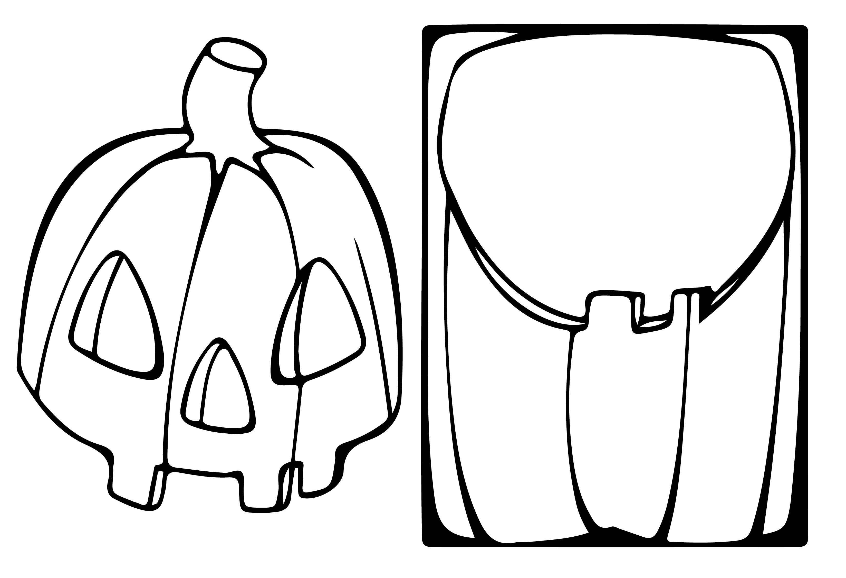 Free Printable Paper Bag Puppet Template Halloween Free Printable 