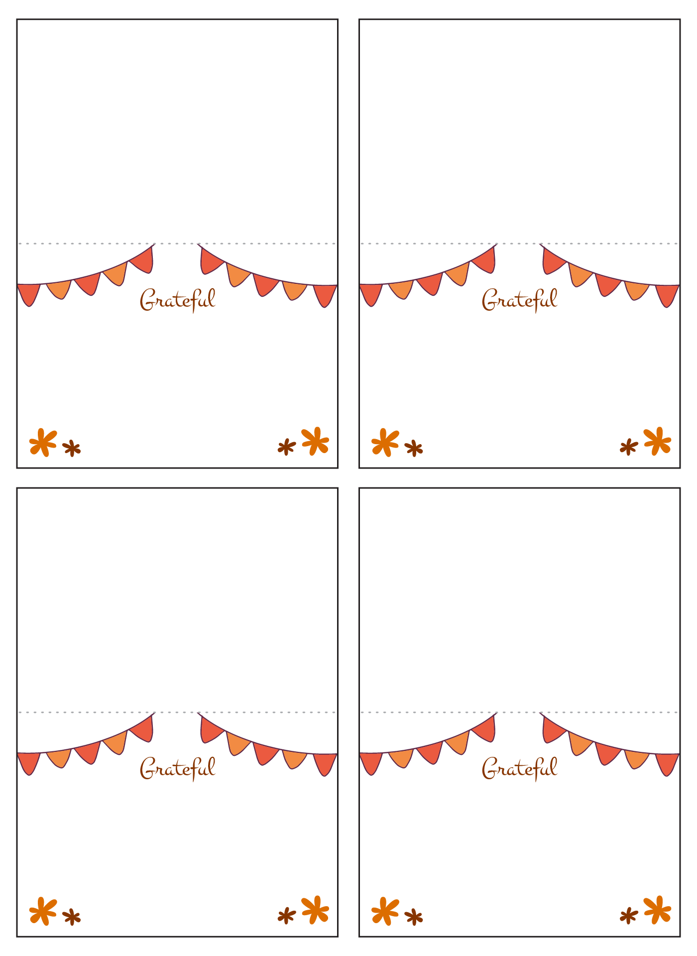 6 Best Images Of Free Printable Thanksgiving Placecards Free 
