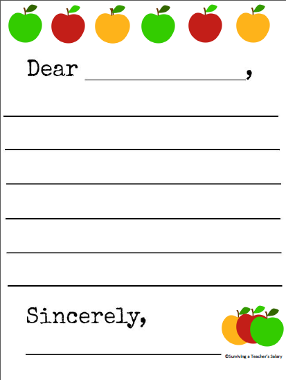 7 Best Images of Printable Friendly Letter-Writing Template - Writing ... 7 Best Images of Printable Friendly Letter-Writing Template - Writing ...