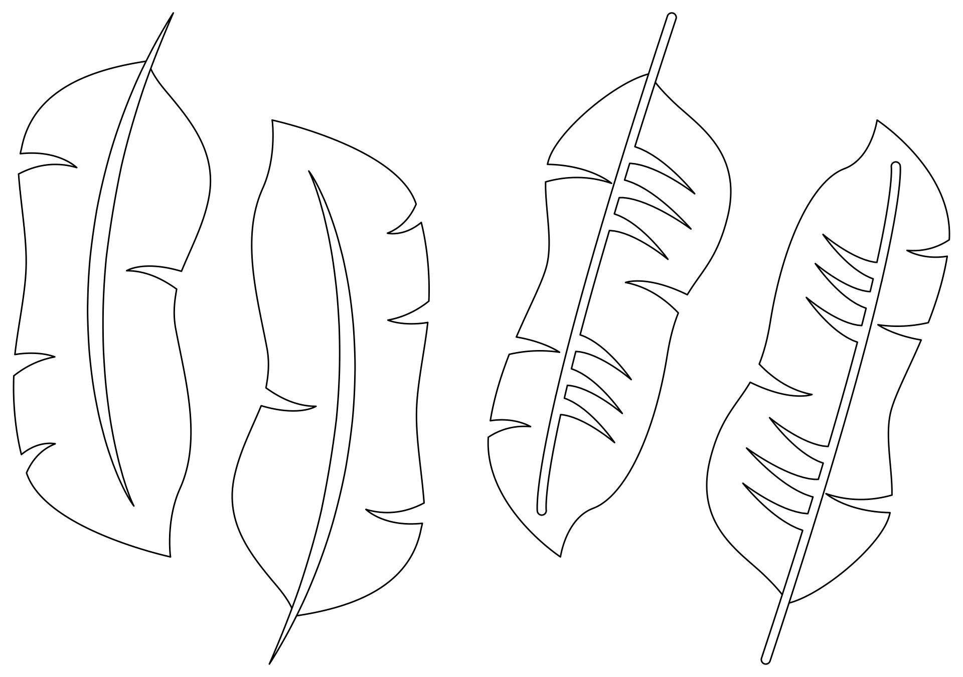 4 Best Images Of Palm Leaf Template Printable Palm Leaf Template 