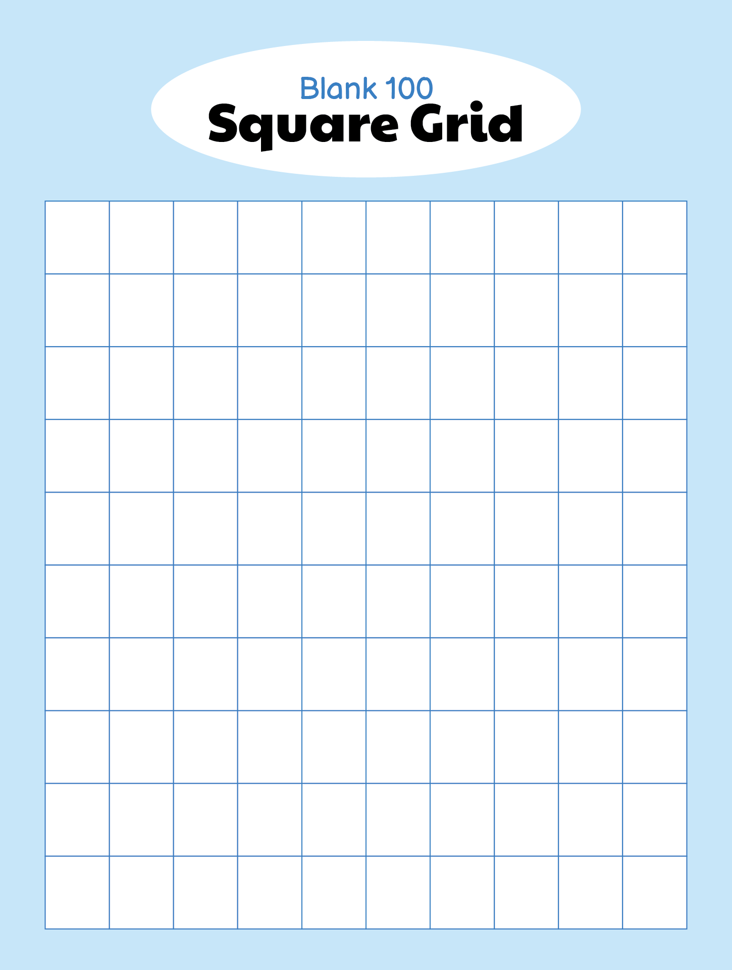 100 Square Printable Printable Word Searches