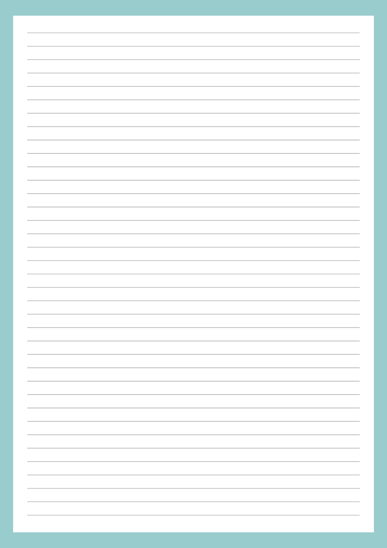 Cute Printable Stationery Printable Templates