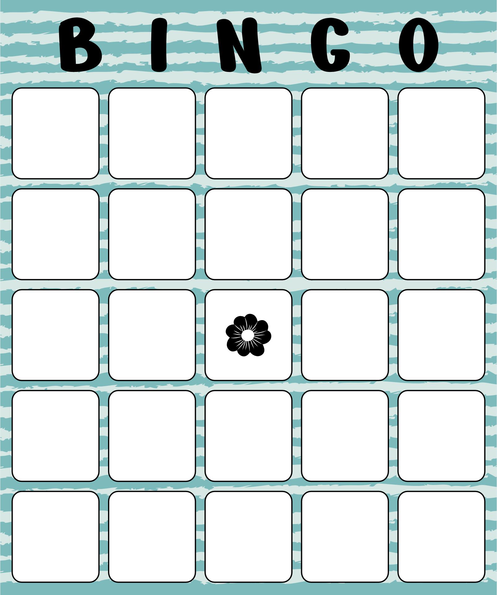 Blank Printable Bingo Sheets Printable World Holiday
