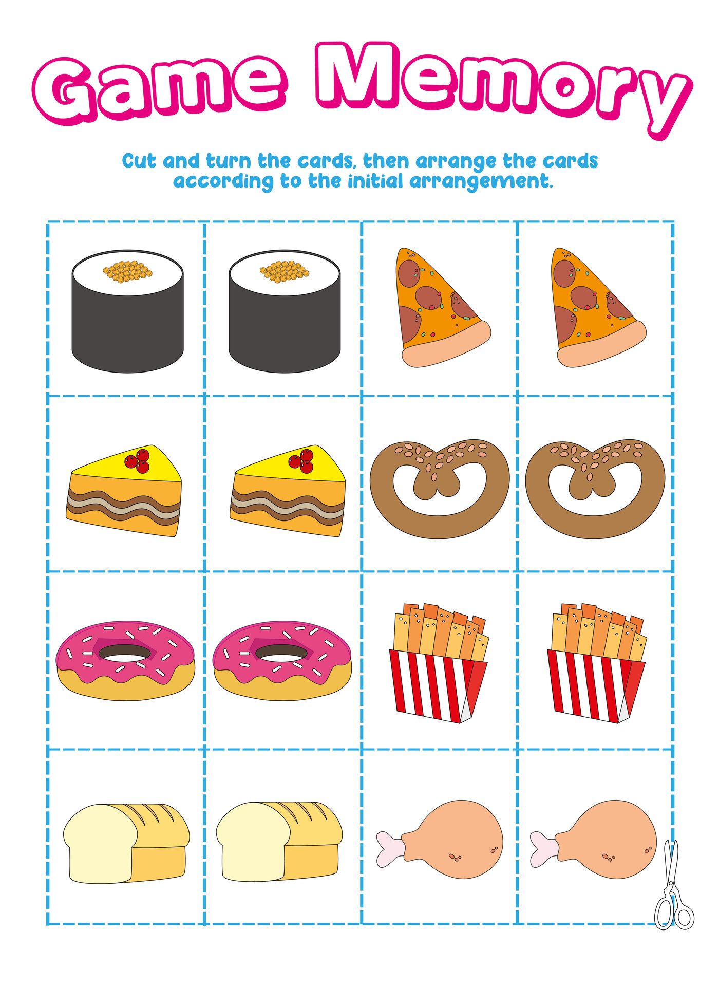 10 Best Food Memory Game Printable PDF For Free At Printablee 10 Best Food Memory Game Printable PDF For Free At Printablee