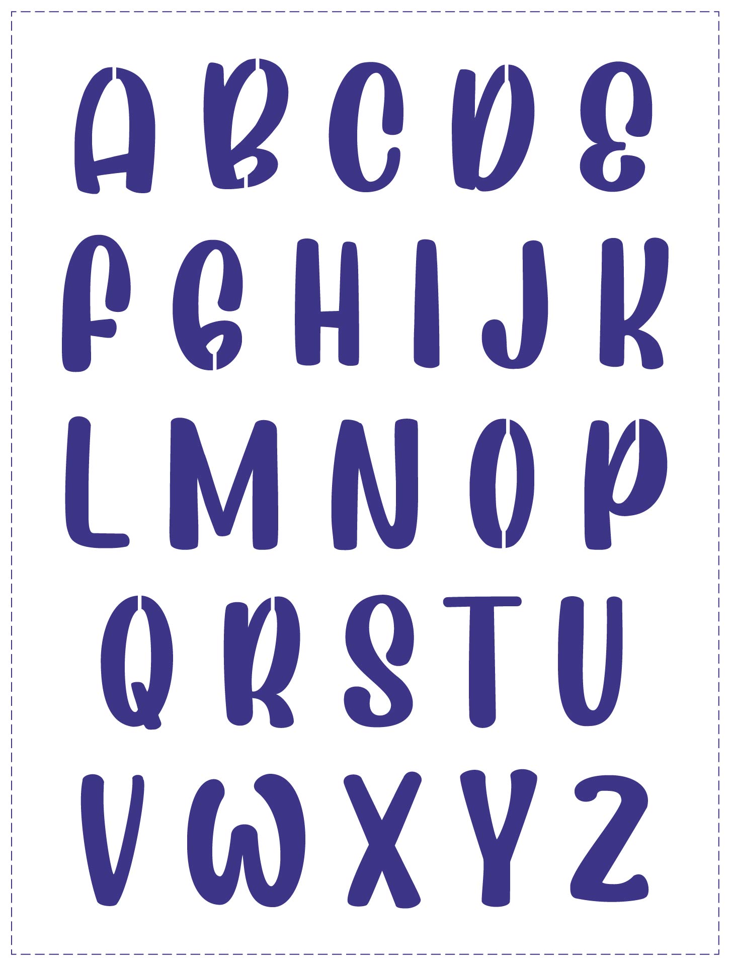 10 Best 4 Inch Alphabet Stencils Printable PDF For Free At Printablee