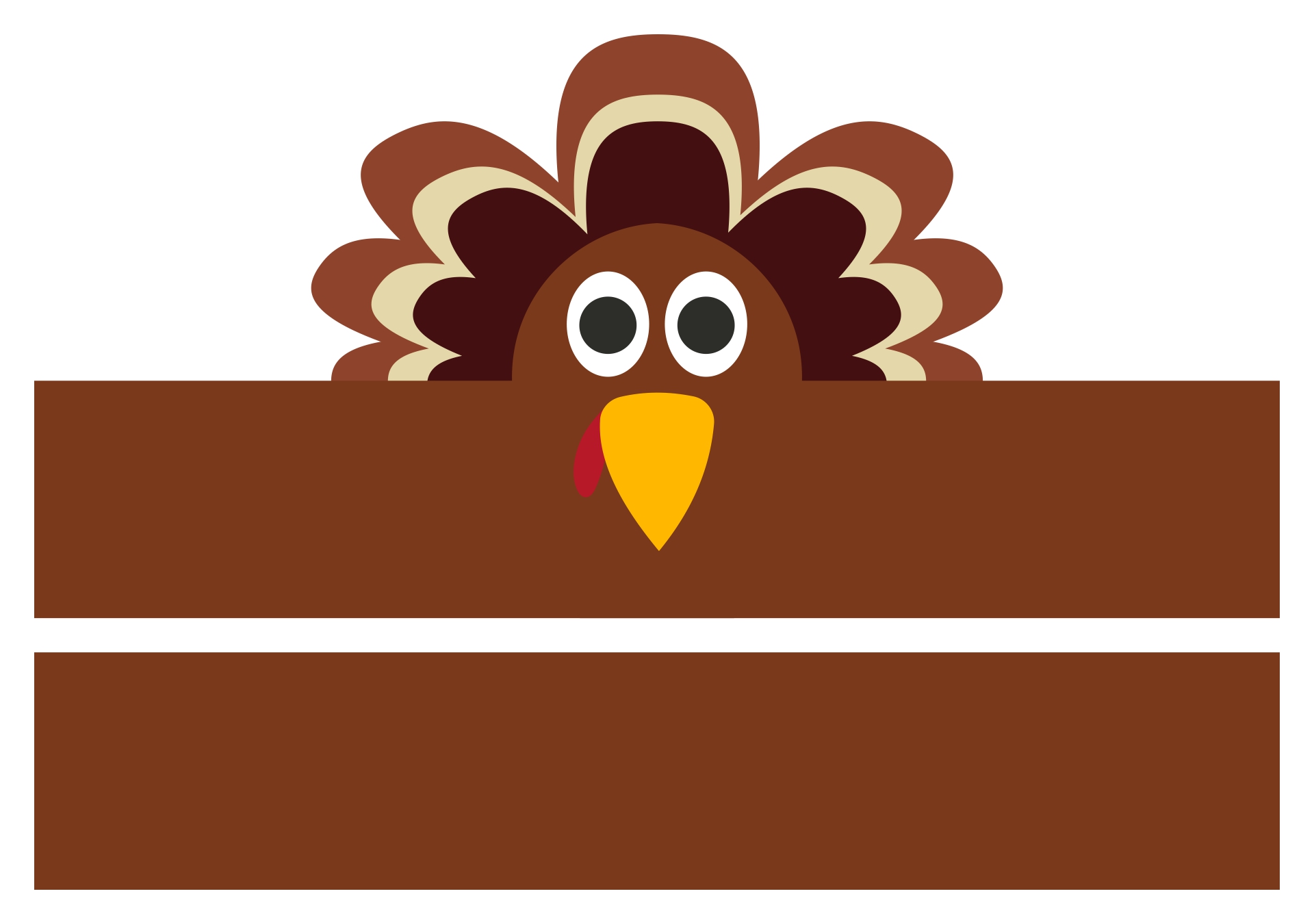 Turkey Headband Printable