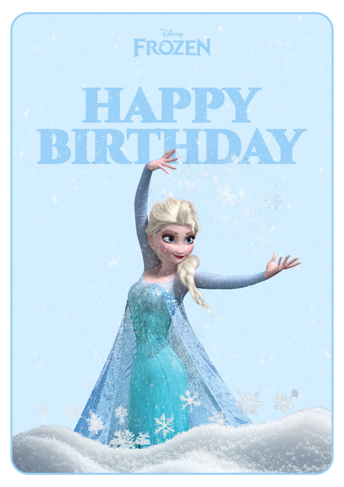 Printable Disney Birthday Cards Printable Templates Free